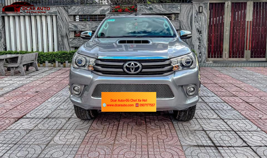 Nâng cấp đèn bi led Toyota Hilux - Dcar Auto